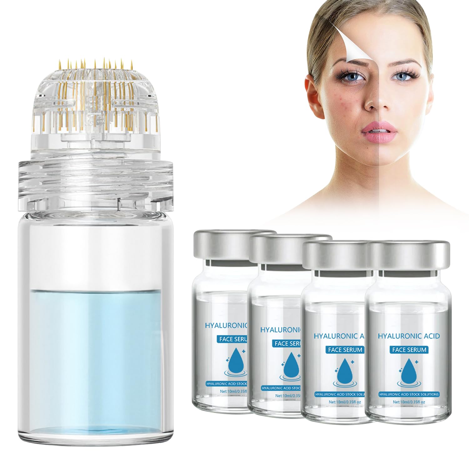 agoname Micro Infusion System for Lips & Face | SerumSmooth Skin Facia ...