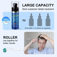ERWCNMIE 5% Minoxidil Spray for Men & Women — 7-Pack, Biotin-Infused ...