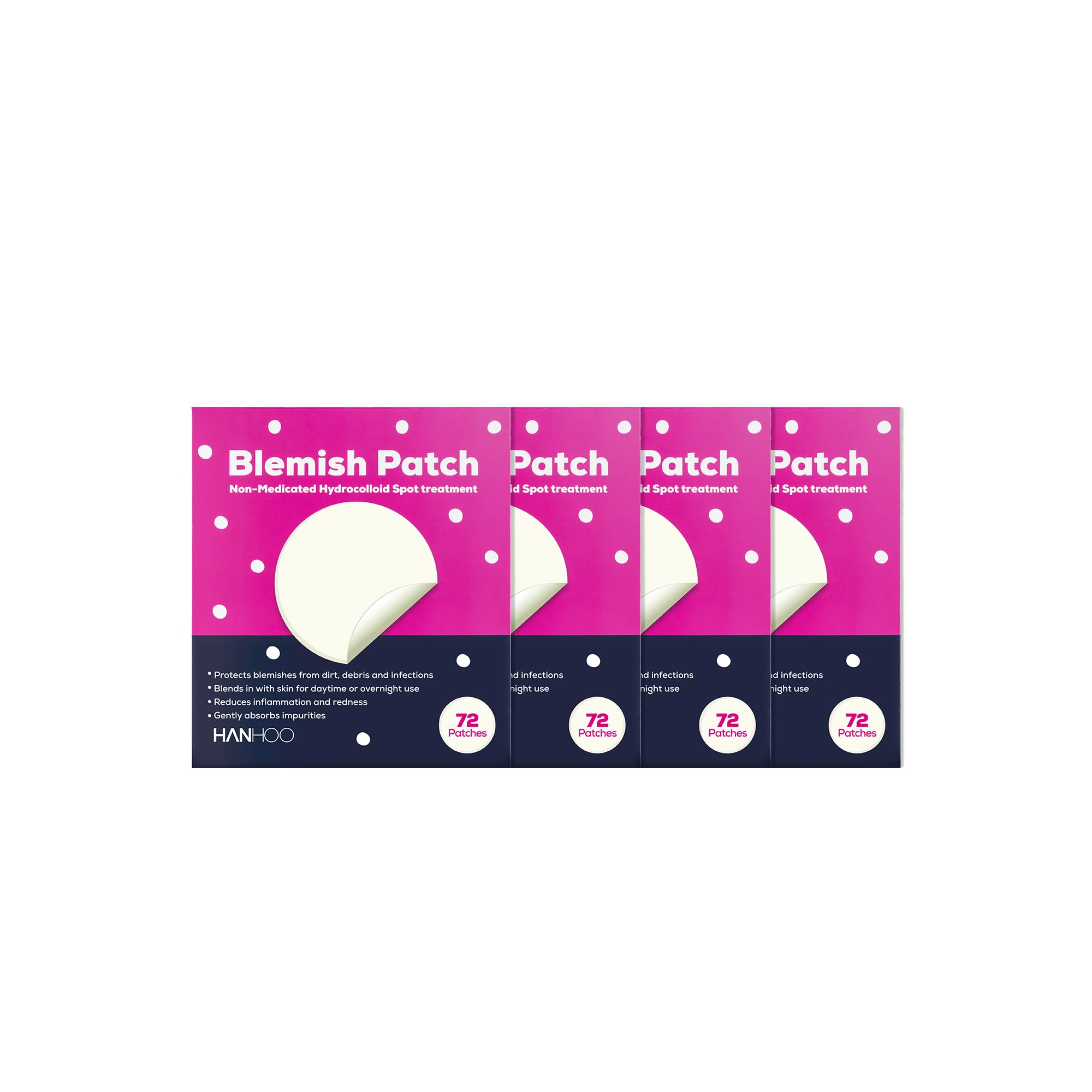 Hanhoo Blemish Patch — 288-Count Hydrocolloid Acne Patches – Belvera ...