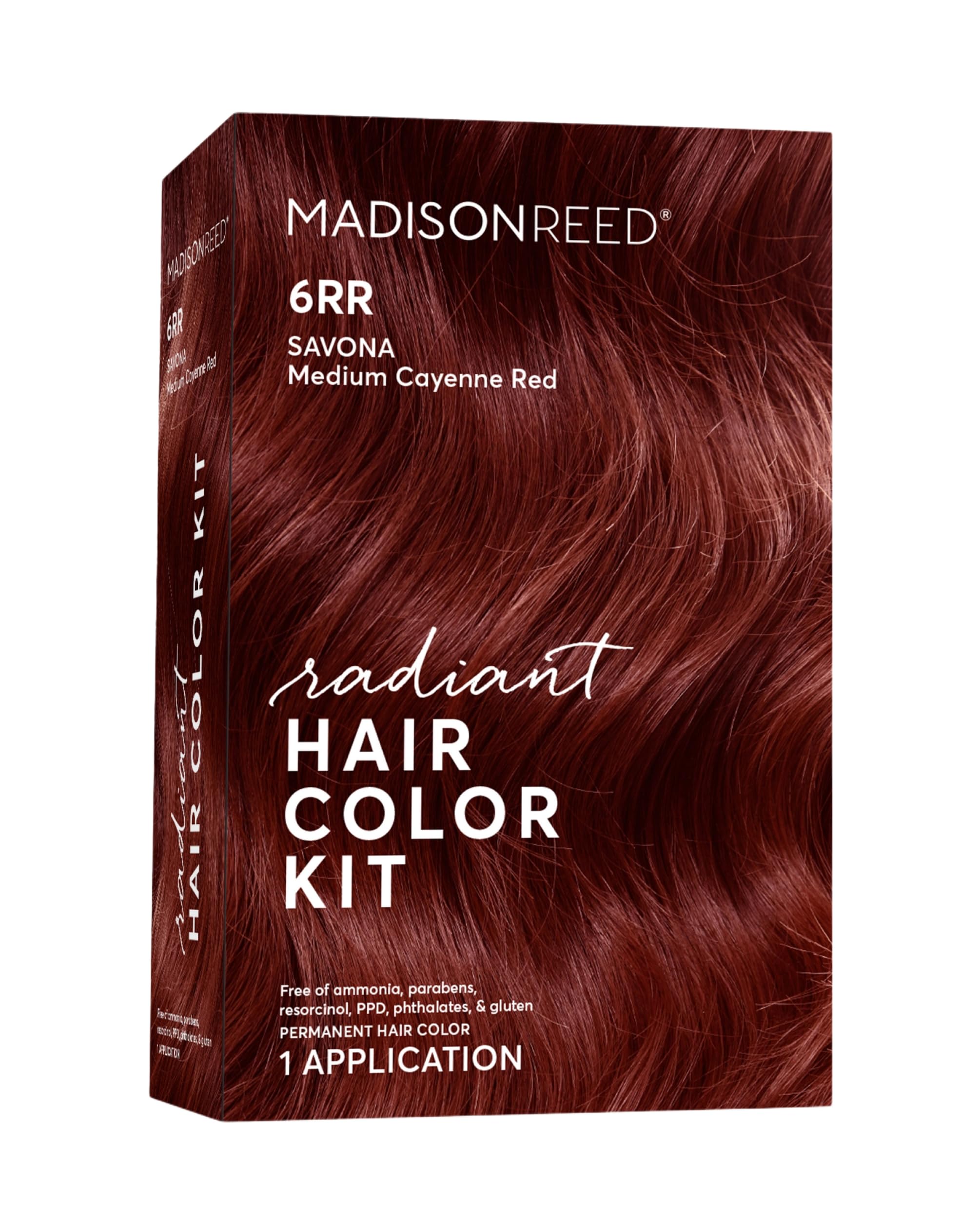 Madison Reed Radiant Color Kit 6RR Cayenne Red — Ammonia-Free & PPD-Fr ...
