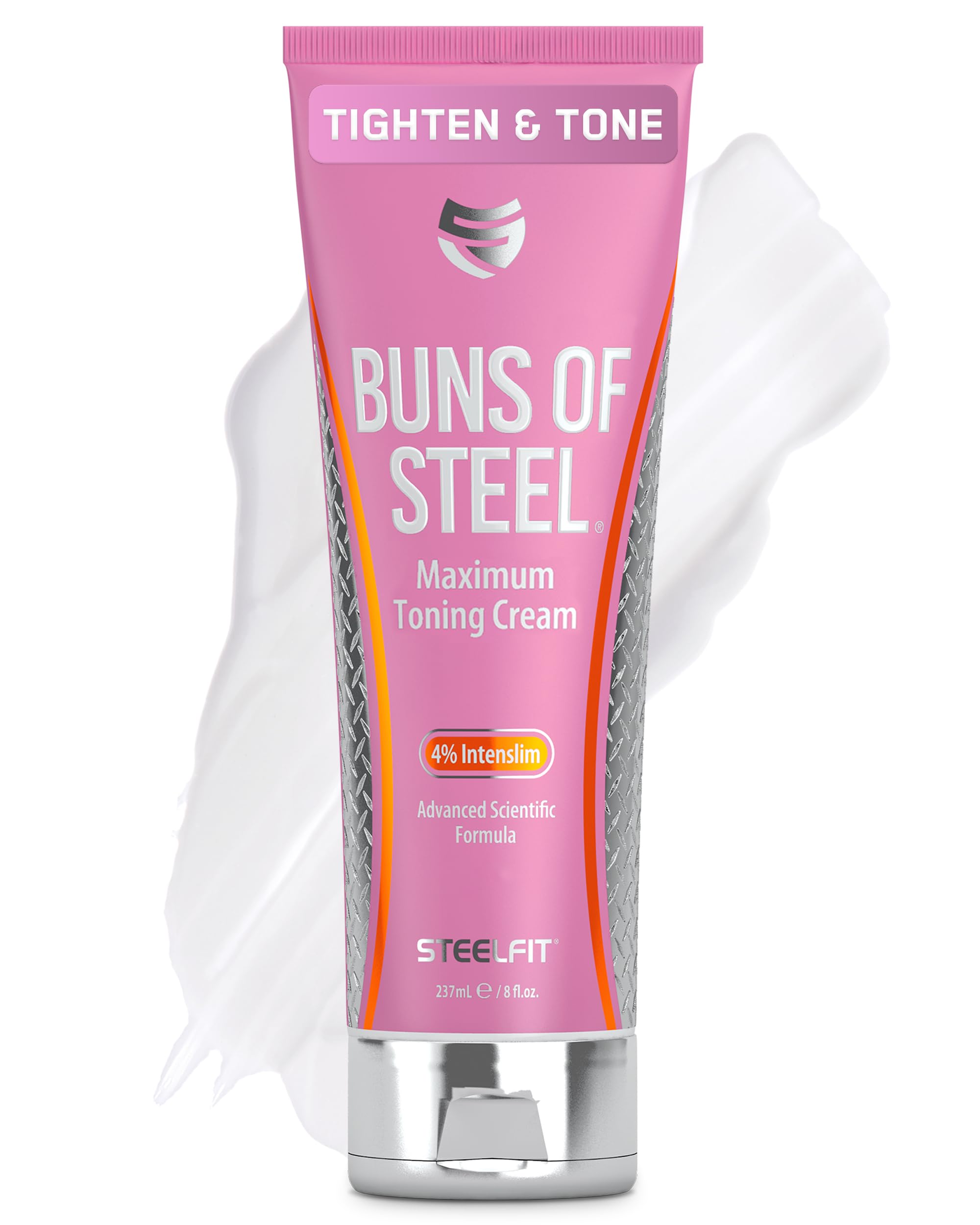 SteelFit Buns of Steel — Maximum Toning Cellulite Cream with Caffeine ...
